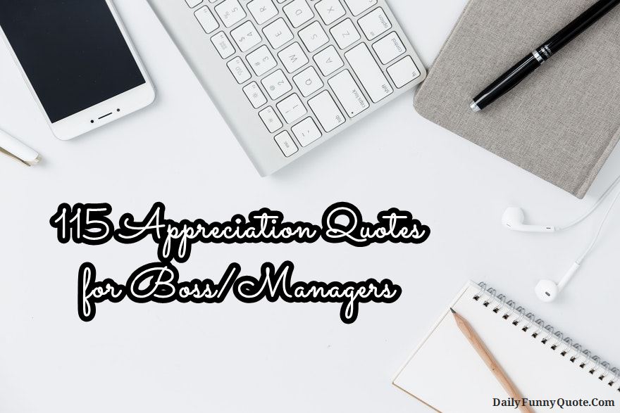 115 Appreciation Quotes for Boss | Best Thank You Messages For Boss ...